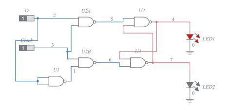 Circuit Diagram Of D Flip Flop Using Nand Gate