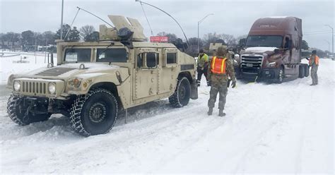 National Guard Assists With Winter Storm Relief Efforts News
