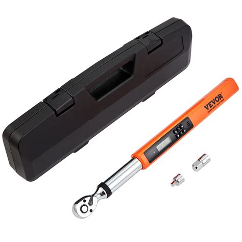 Vevor Digital Torque Wrench 3 8 Drive Electronic Torque Wrench Torque Wrench Kit 3 7 37ft Lb
