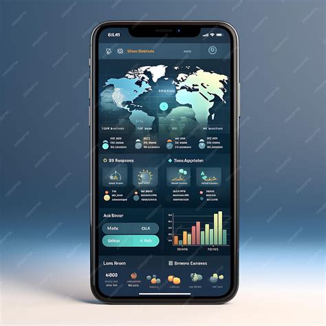 Premium Photo Mobile App Layout Design Of Investment Dashboard Informative And Data Driven