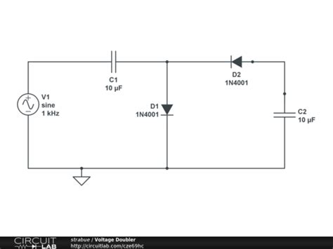 Voltage Doubler Circuitlab