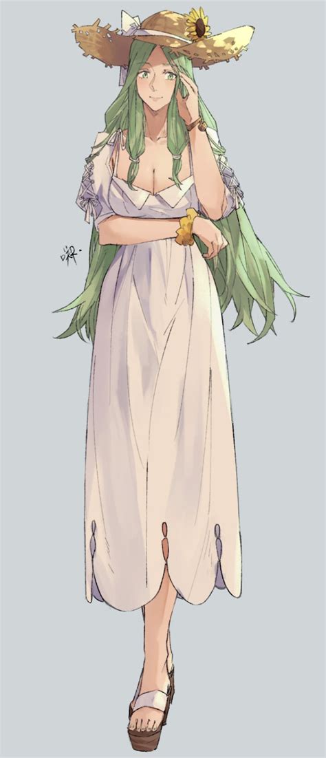 Summer Rhea By Sakuuremi Fire Emblem Three Houses Know Your Meme