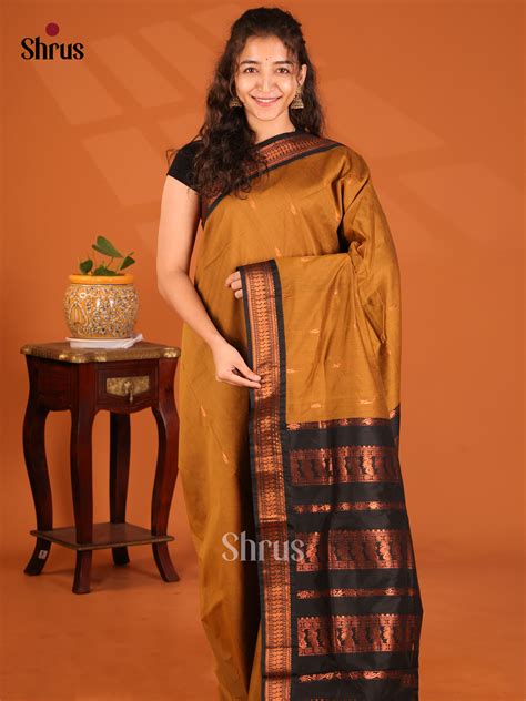 Shop Mustard Kalyani Cotton Saree Online From Shrus