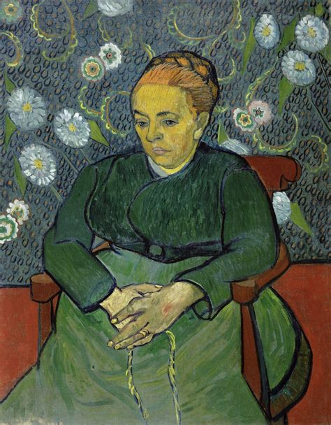 Augustine Roulin La Berceuse 1889 By Vincent Van Gogh