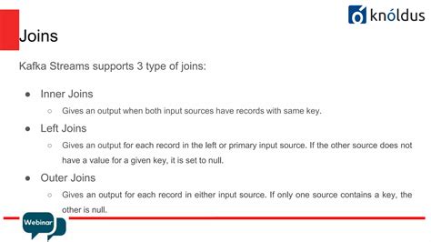 Join Semantics In Kafka Streams Pptx