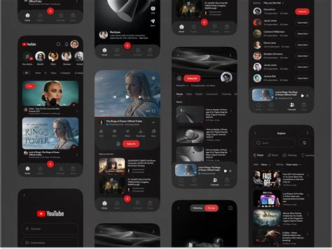 Youtube App Redesign Concept By Soroush Norozy For Oniex™ On Dribbble