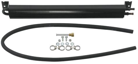 Derale 24 Frame Rail Transmission Cooler With 1132 Hose Barb Inlets Derale Transmission