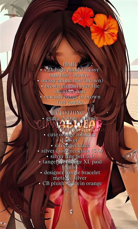 Roblox Summer Beach Outfits 🌟 In 2025 Love Island Outfits Cute Beach