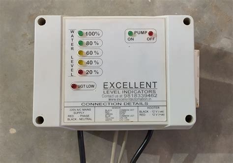 EXCELLENT Automatic Water Level Indicator Cum Controller Wall Phase At Unit In Faridabad