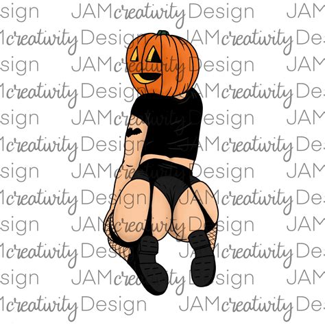 Sexy Pumpkin Halloween Sexy Halloween Pumpkin Head Png Sublimation