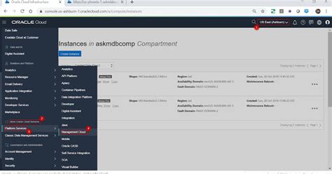 oracle management cloud omc instance creation in oracle cloud askmlabs
