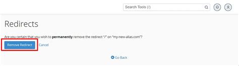 Enable Or Disable Parked Alias Domain Redirection