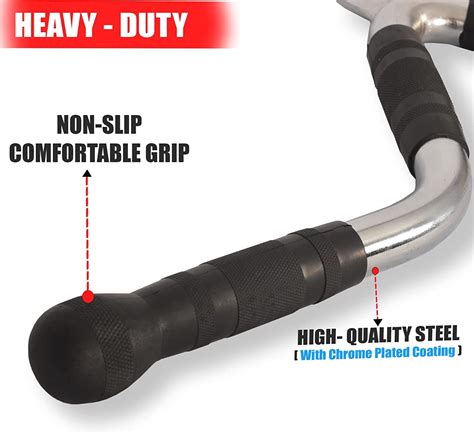 Sky Land Fitness Multi Exercise Bar Cable Attachment Curl Pulldown Bar Tricep Press Down Bar