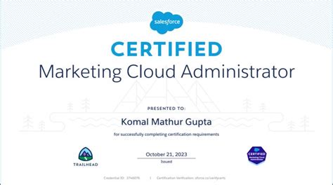 Komal Mathur Gupta On Linkedin Salesforce Salesforcecertified Trailhead 11 Comments