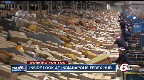 Indianapolis Has The Second Largest Fedex Hub In The Us Take A Look