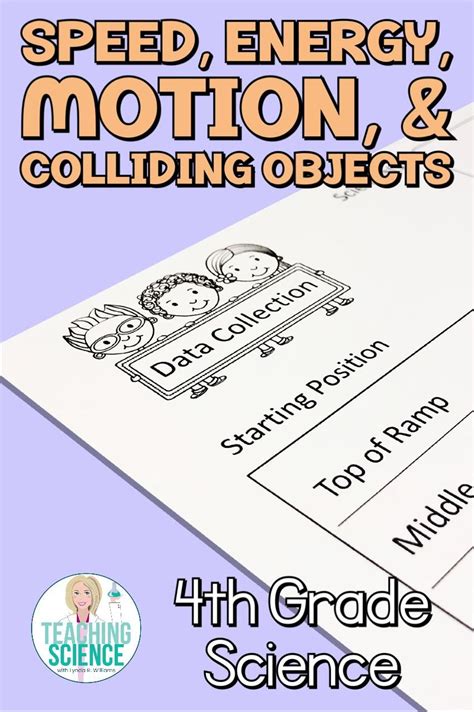 Fourth Grade Science Unit Speed Energy Motion Colliding Objects Artofit