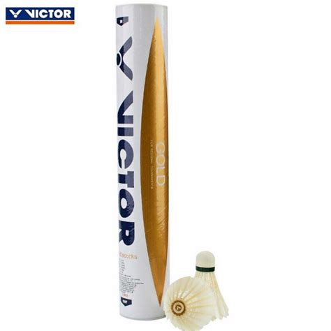 Original Victor No1 Top Class Duck Feather Badminton Shuttlecock 12