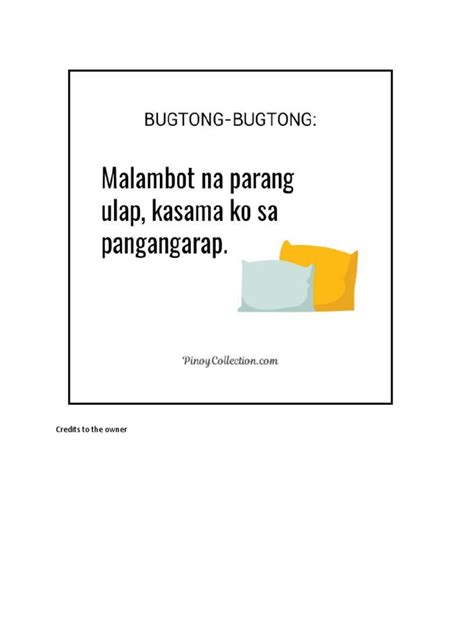 Bugtong Unan Pdf