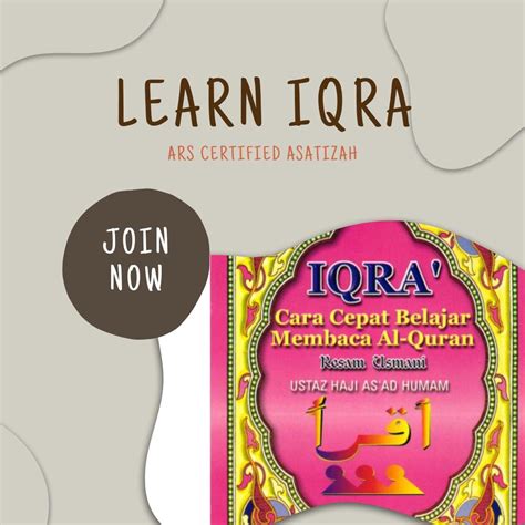 Iqra Online Class Learning And Enrichment Enrichment And Tuition On Carousell