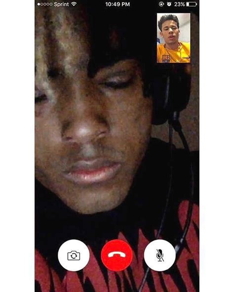 Xxxtentacion On Facetime With His Fans Rare Full Crops On My Story