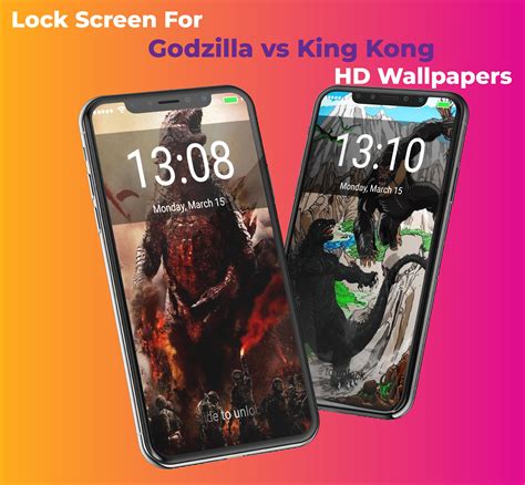 Descarga De Apk De Godzilla Wallpapers Lock Screen King Vs Godzilla