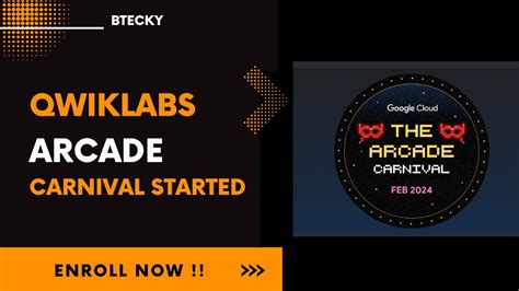 Qwiklabs Arcade Carnival Started New Arcade Program Free Swags