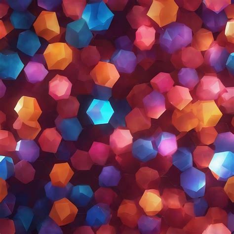 Premium Ai Image Molecules Technology With Polygonal Shapes Connecting Dots And Lines