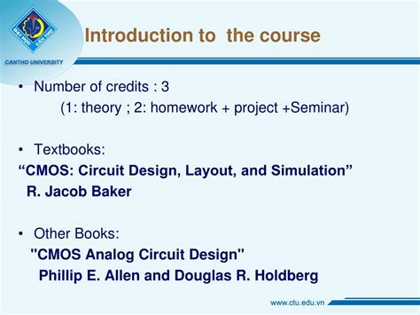 Ppt Analog Vlsi Design Powerpoint Presentation Free Download Id