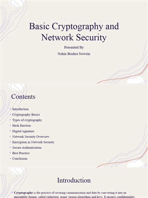 basic cryptography and network security pdf cryptography encryption