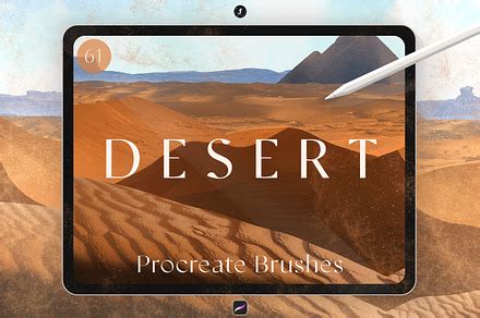 Desert Brush Set Brushes ~ Creative Market