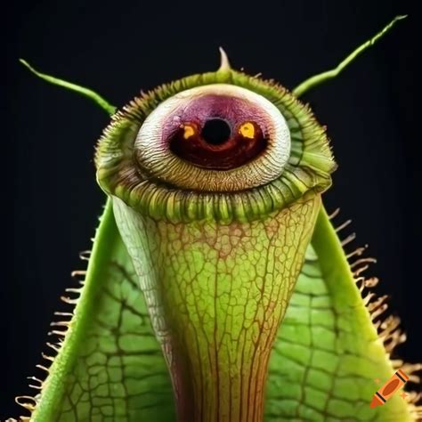 Detailed Carnivorous Plant Monster On Craiyon