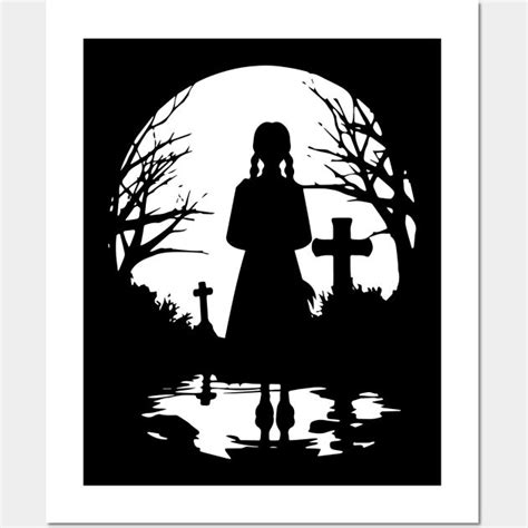 Wednesday Addams Silhouette By Enyr S Little Witchy Corner In 2025