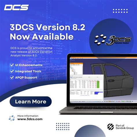 Dcs Launches 3dcs Variation Analyst Version 82 With Powerful New