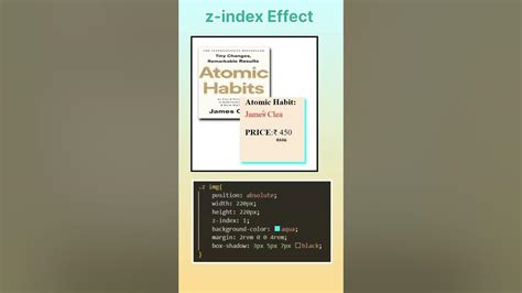 Z Index Property Using Css Shortvideo Shorts Webdevelopement Youtube