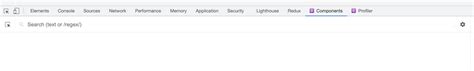 Devtools Cant Load Components Tree In Components Tab
