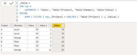 solved calculating duplicated values on the same column microsoft