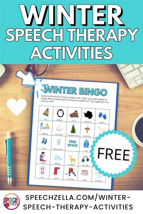 Free Winter Speech Therapy Activities Artofit
