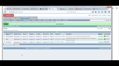 Zabbix Agent Installation On Ubuntu Youtube