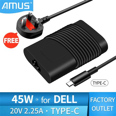 Dell W V A Type C Usb C Power Adapte Rlaptop Battery Charger For Xps Laptop And