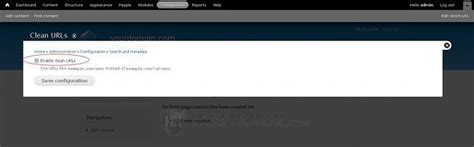 Hostknox Drupal Clean Urls And Url Aliases Tutorial