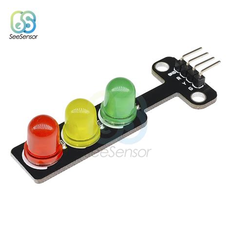 5pcs Mini 5v Traffic Light Led Display Module For Vicedeal