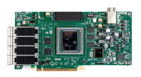 基于xcvu37p hbm fpga的4路100g光纤 pcie 加速计算卡（vcu128 e）