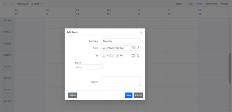 Editor Template In ASP NET CORE Syncfusion Schedule Component