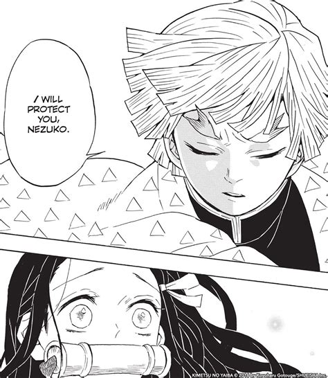 Demon Slayer Manga Panels Nezuko Contrary To My Friends Opinions I