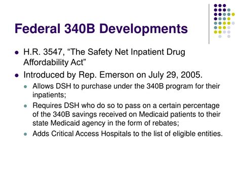 Ppt The 340b Program An Overview Powerpoint Presentation Free Download Id720559