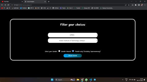 github srichaitu josaa data analyzer