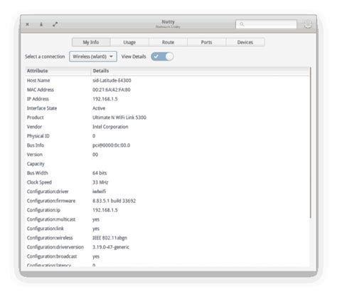 Monitor Linux Network Usage And Devices With Nutty