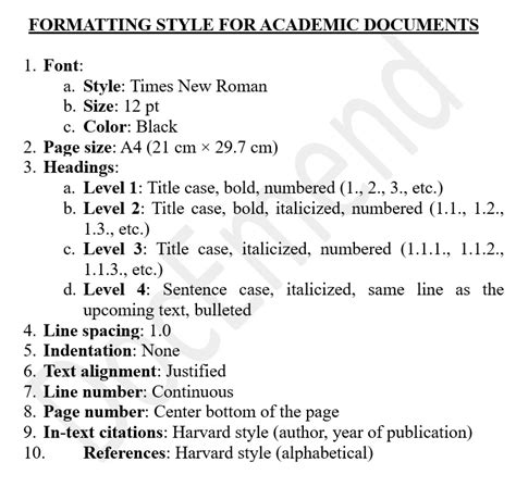 Formatting Service Docemend