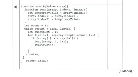 Solved 1 Write The Order Of Each Method Below Using Big Oh