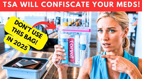 Tsa Medication Rules You Need To Know Before Your Next Trip Youtube